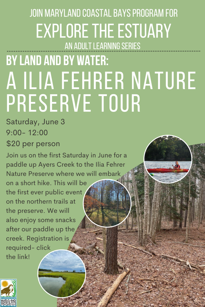Explore the Estuary -Adult Learning Series - Maryland Coastal Bays Program
